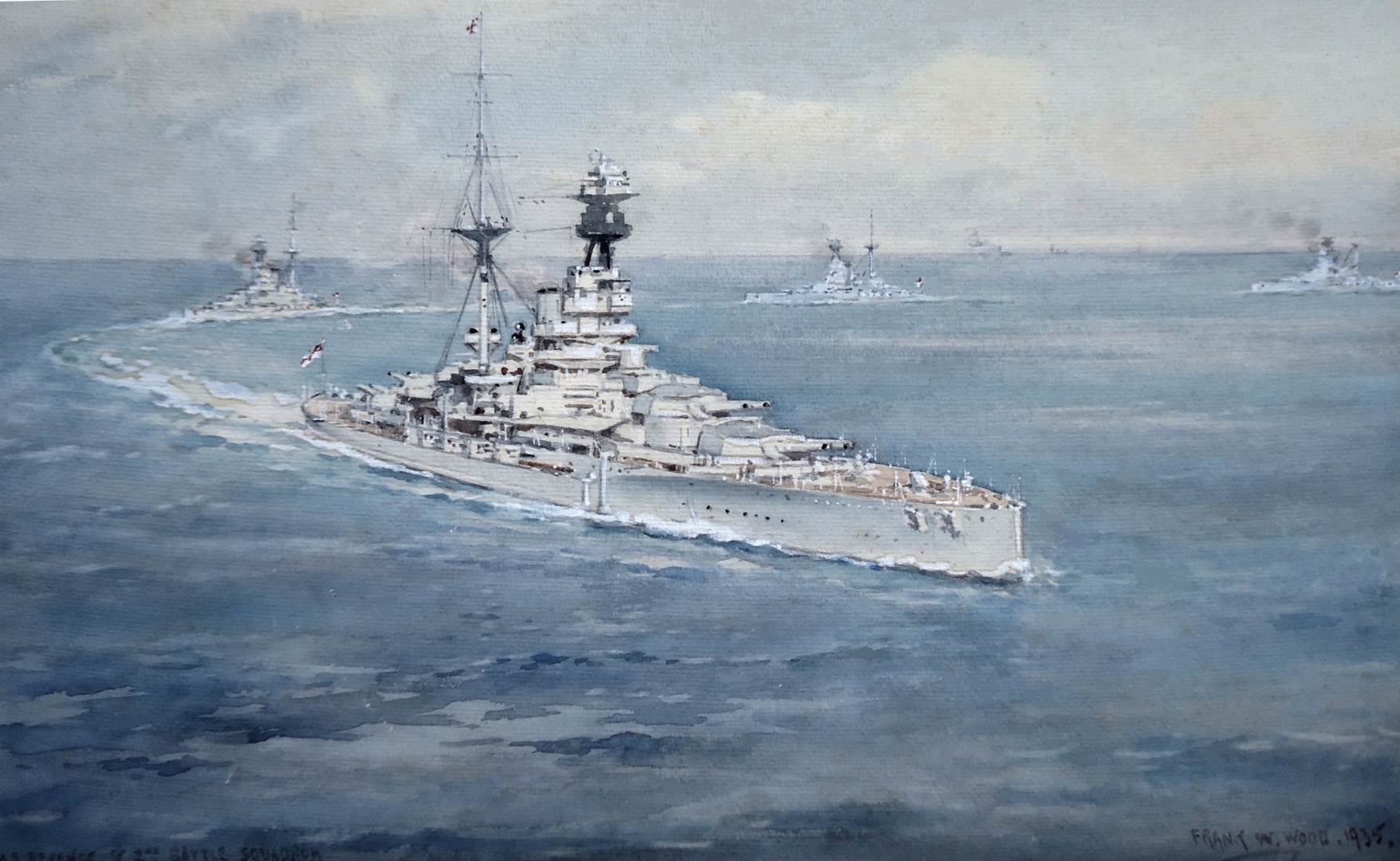 R CLASS BATTLESHIPS IN THE MED, 1935 - Maritime Originals